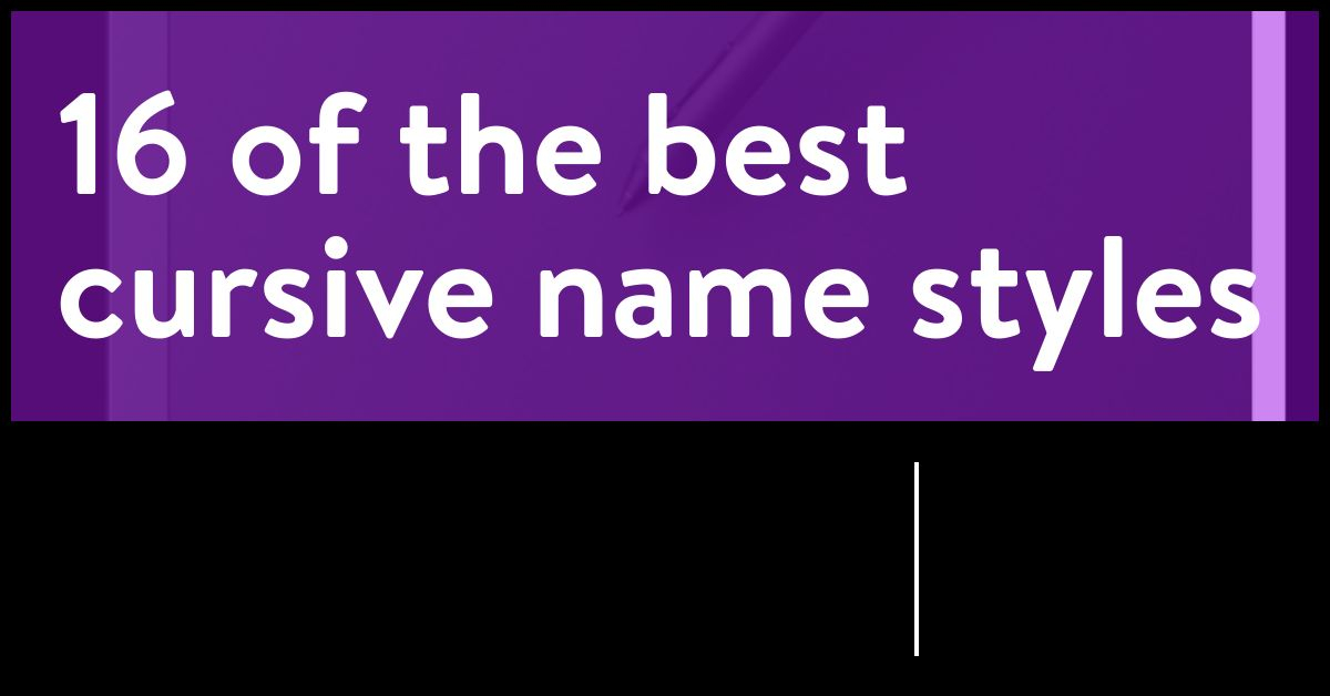 Cursive Name Generator - Make Cool Cursive Names Online