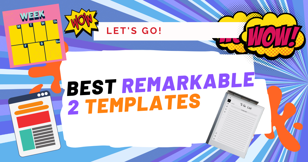 32 Best Remarkable 2 Templates Custom How To Make Your Own 2023