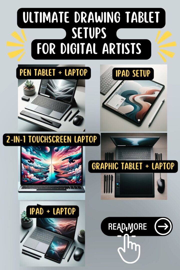 The 7 Ultimate Drawing Tablet Setups For Digital Artists 2024